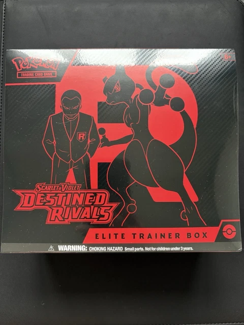 POKÉMON TCG - Destined Rivals - Elite Trainer Box ETB - Brandneu Sealed ...