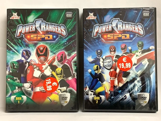POWER RANGERS S.P.D. serie completa 9 DVD - 2 BOX - NUOVI EUR 14,50 ...