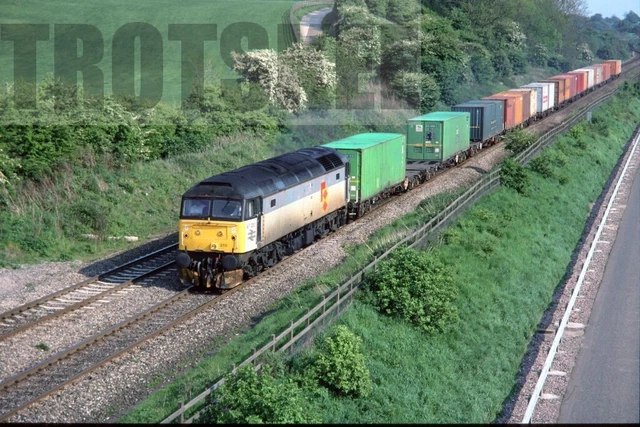 35MM SLIDE BR British Railways Diesel Loco Class 47 47210 Rowington 1994 Orig £4.97 - PicClick UK