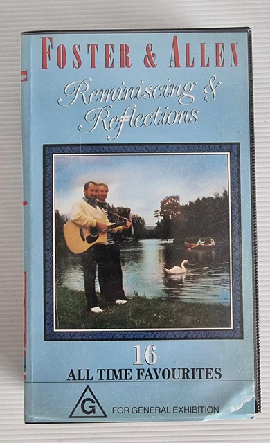 VHS, VINTAGE, FOSTER & Allen, Reminiscing & Reflections, G, 1990 $8.00 ... VHS, VINTAGE, FOSTER & Allen, Reminiscing & Reflections, G, 1990 $8.00 ...