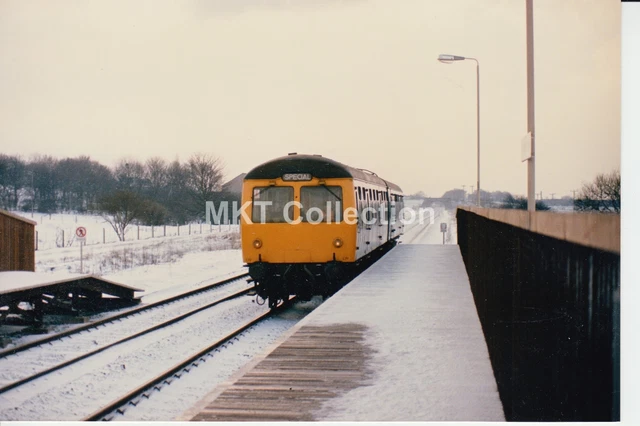 RAILWAY PHOTO DMU 54454 51278 @ Smithy Bridge 6/2/86 east on route ...