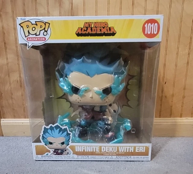 FUNKO POP! JUMBO My Hero Academia Infinite Deku with Eri 10” Inch #1010 ... FUNKO POP! JUMBO My Hero Academia Infinite Deku with Eri 10” Inch #1010 ...