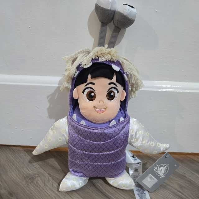 DISNEY MONSTERS INC Baby Boo Costume 12" Stuffed Plush Toy RARE Disney ...