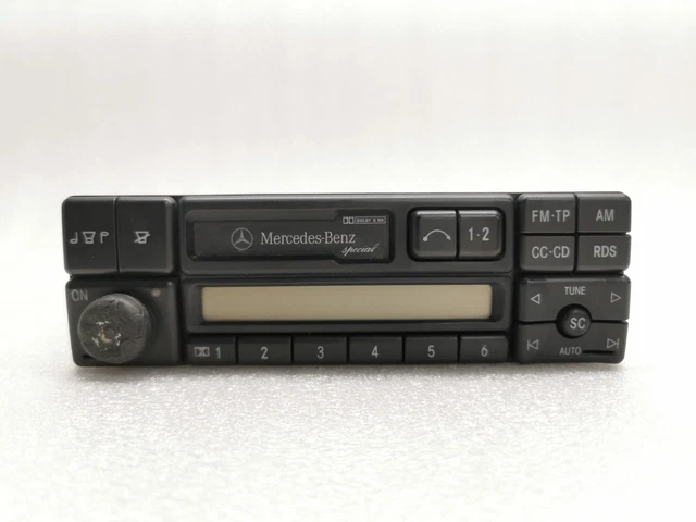 MERCEDES W124 BECKER Radio Autoradio Kassette Becker 0038208286 EUR 95 ...