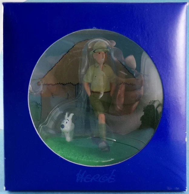 TINTIN - COFFRET Scène Moulinsart - Tintin Explorateur Neuve Boite EUR ...