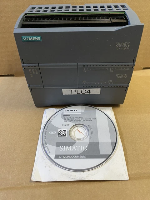 SIEMENS SIMATIC S7-1200 SPS 6ES7 214-1AG40-0XB0 Siemens CPU 1214C DC/DC/DC EUR 456,66 - PicClick DE