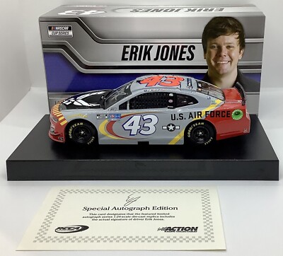 2021 1/24 #43 Erik Jones “AIR FORCE “ AUTOGRAPHED Camaro ZL1 - 1 of 120 ...