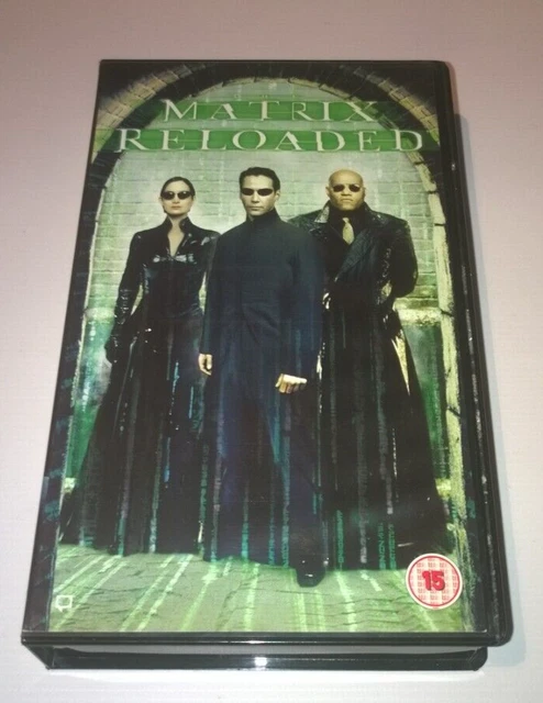 THE MATRIX RELOADED VHS Video Cassette Tape PAL | 2003 £5.40 - PicClick UK
