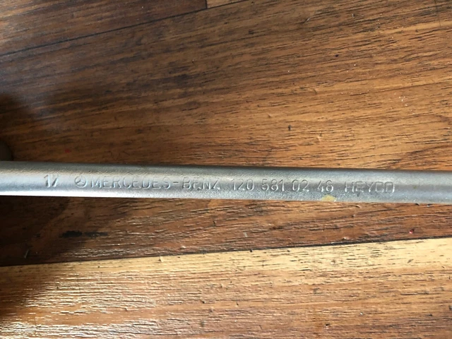 ORIGINAL MERCEDES SLK R170 wheel key 17 wheel cross Heyco 1205810246 £ ...