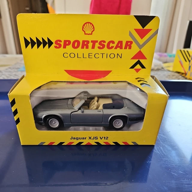 SHELL SPORTSCAR COLLECTION Jaguar XJS V12 Silver Grey G £6.83 - PicClick UK