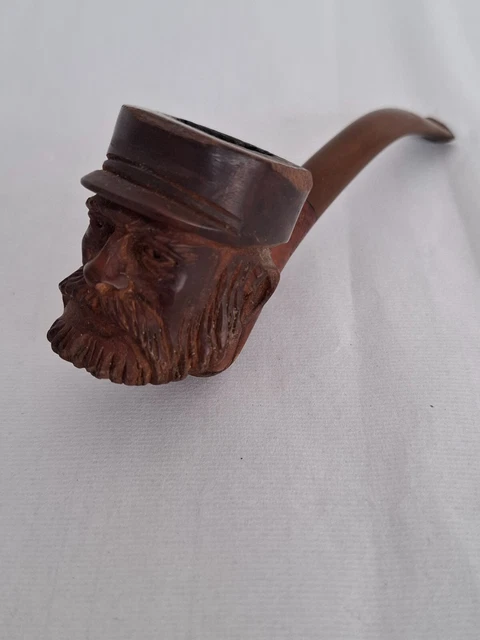 ANTIQUE BRUYERE ST Claude Pipe Fisherman Estate Pipe £19.99 - PicClick UK