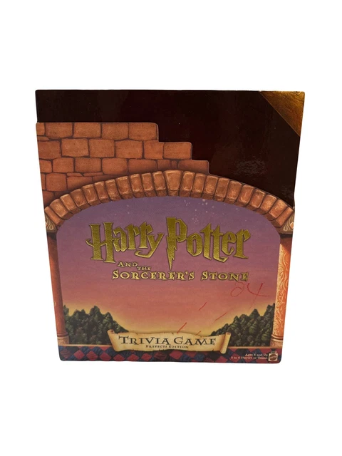 HARRY POTTER & The Sorcerers Stone Trivia Game Prefects Edition NOB £31 ...