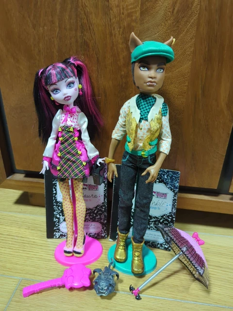 MONSTER HIGH SCHOOLS Out Draculaura And Clawd £219.99 - PicClick UK