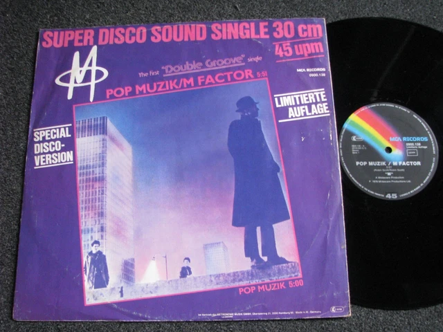 M-POP MUZIK-M FACTOR 12 inch Maxi LP-1979 Germany-MCA Records-0900.138 ...