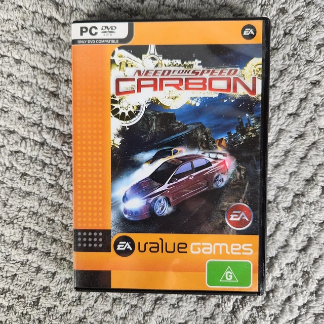 NEED FOR SPEED Carbon PC Video Game DVD Disc Car Street Racing EA ...