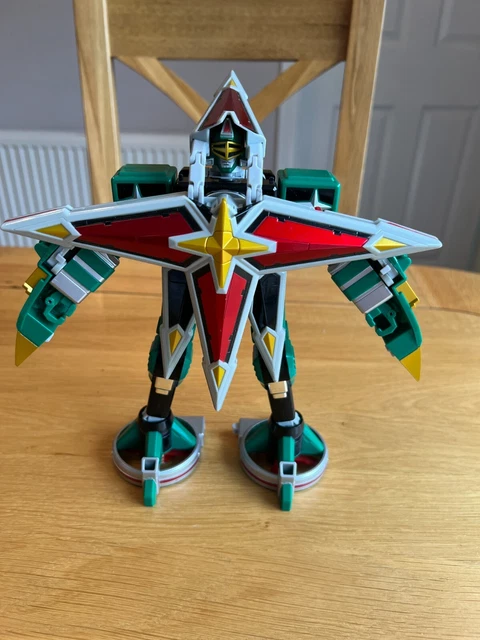 POWER RANGERS NINJA Storm Deluxe Star Samurai Megazord to Helicopter V ...