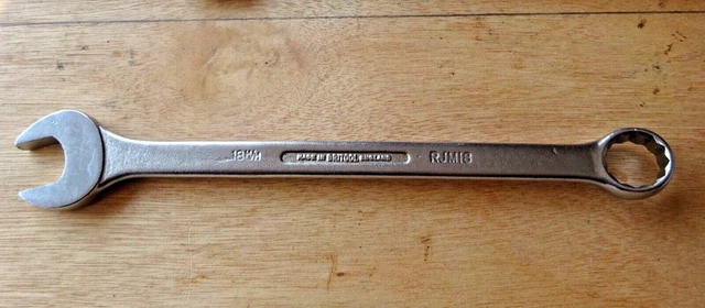 BRITOOL RJM18 COMBINATION spanner £6.00 - PicClick UK