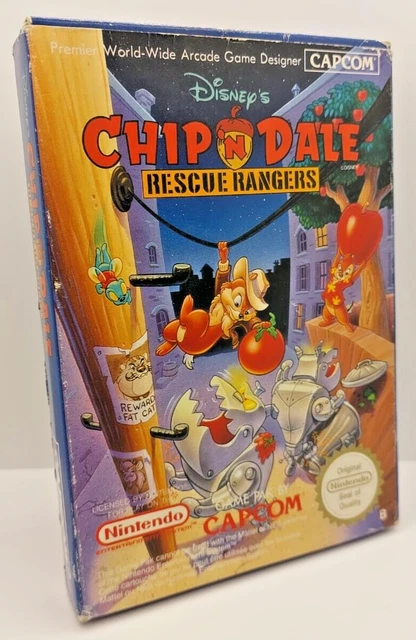 DISNEY'S CHIP 'N Dale: Rescue Rangers. NES. PAL. Cartucho y caja originales. EUR 50,00 - PicClick IT
