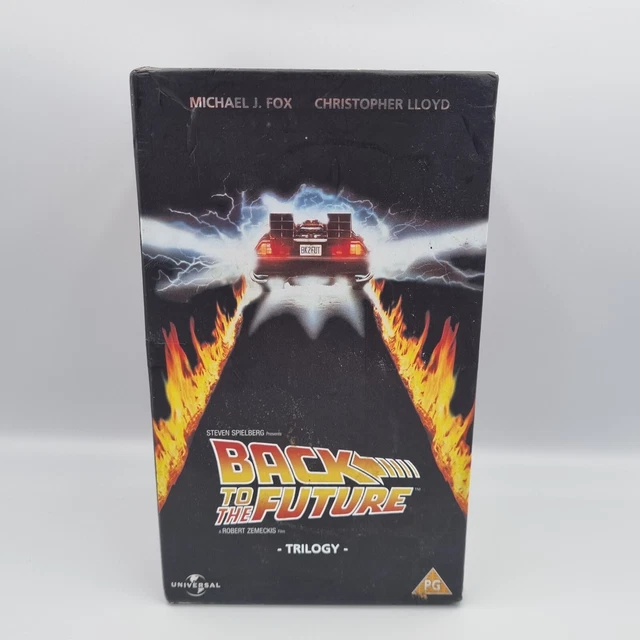 BACK TO THE Future Trilogy VHS Boxset Video Rare Vintage 2002 ...