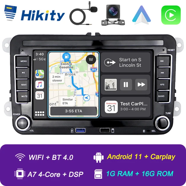 7& AUTORADIO RCD360 RCD330 GPS Navi Android Auto Carplay für VW POLO ...
