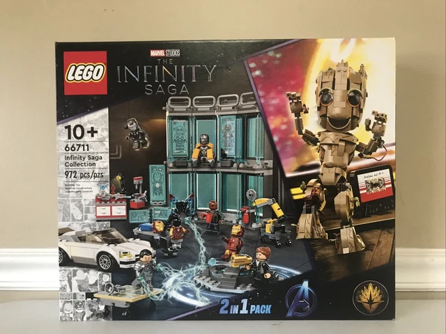 LEGO 66711 MARVEL Infinity Saga: 2 in 1 pack. Lego 76217 and Lego 76216 ...