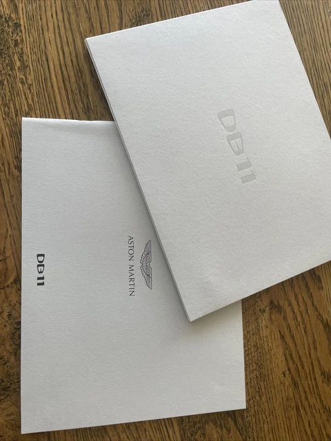 2017 ASTON MARTIN Db11 Coupe V12 Brochure New EUR 15,45 - PicClick FR