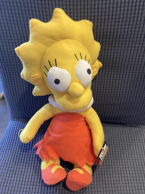 BART SIMPSON KRUSTY & Lisa Simpson Plush Doll Nanco Plush Stuffed ...