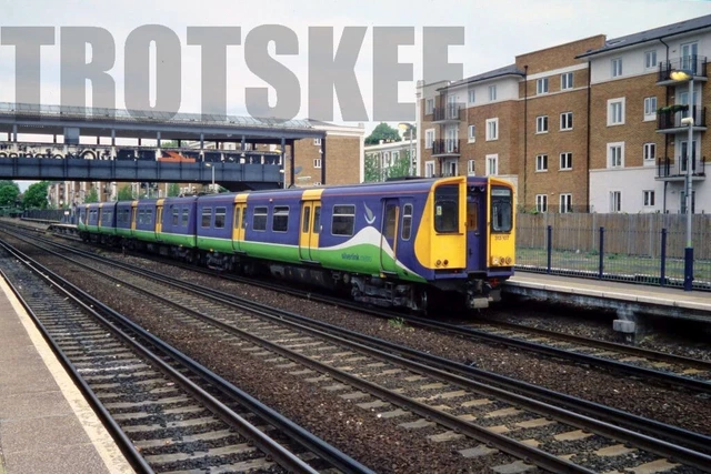 35MM SLIDE SILVERLINK Metro EMU Class 313 No. 313107 2003 Original £4. ...