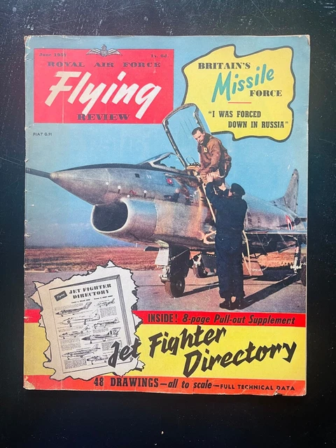 ROYAL AIR FORCE Flying Review Magazine Vintage - June 1957 £5.00 ...
