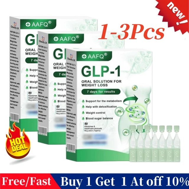 1-3X ORAL DROPS Oral Solution for Weight Loss 7 Day Foe- Results £6.47 ...
