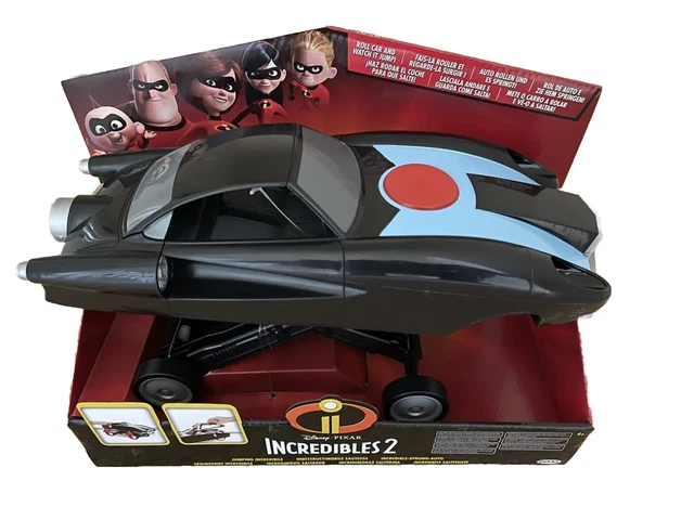 DISNEY PIXAR INCREDIBLES 2 Jumping Car New In Box Jakks ...