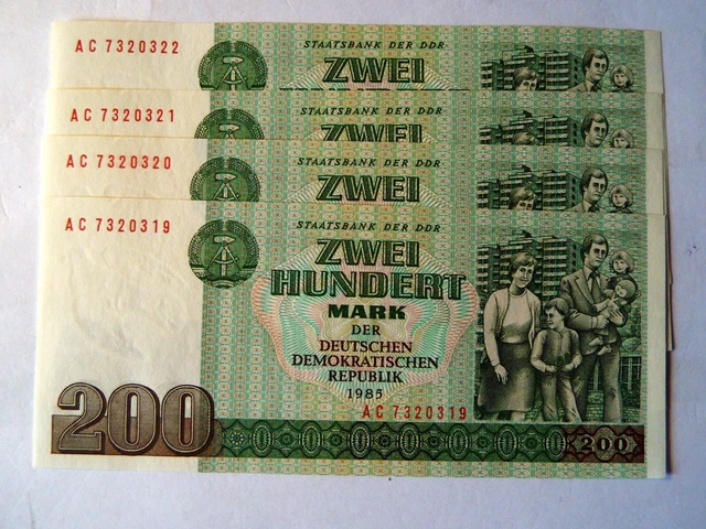 200 Ddr Mark Schein ZU VERKAUFEN! - PicClick DE