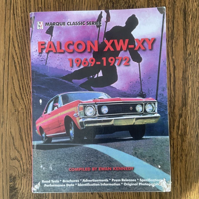 1972 1969 FORD Falcon Xw Xy Gt Press Release Book Marque Fairmont Gtho ...