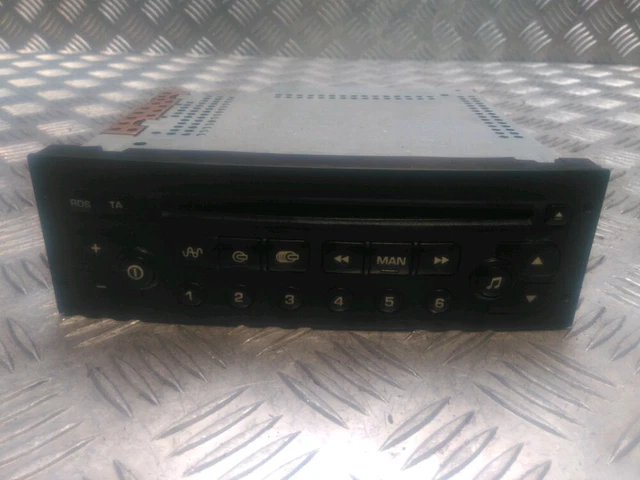 RADIO PEUGEOT 307 (3A/C/D) Hatchback 1.6 16V (TU5JP4(NFU)) 2001 6564JS ...