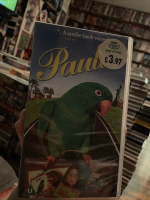PAULIE - THE Funniest Talking Parrot - Vhs Video £10.00 - PicClick UK