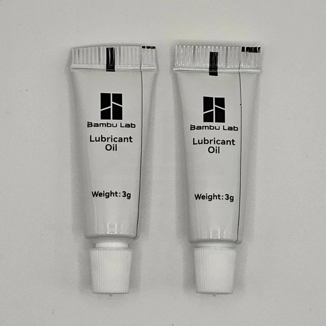ORIGINAL BAMBU LAB Lubricant Oil 2x 3g Tube 3D Drucker A1|P1S|X1C|H2D ...