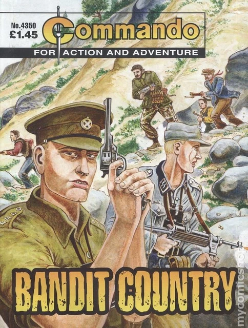 COMMANDO FOR ACTION and Adventure #4350 VG 4.0 2010 Stock Image Low ...