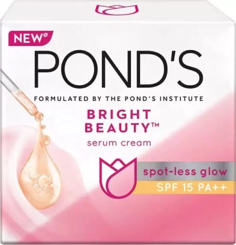 POND'S BRIGHT BEAUTY Serum Cream SPF 15 PA Fairness Cream (50 g) EUR 14 ...