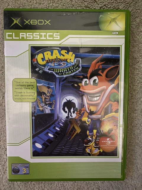 CRASH BANDICOOT WRATH Of The Cortex For Original Xbox £4.99 - PicClick UK