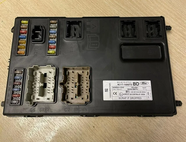 FORD TRANSIT BODY Control Module Fuse Box Bcm 8C1T-14A073-Bf 2007-2015 ...
