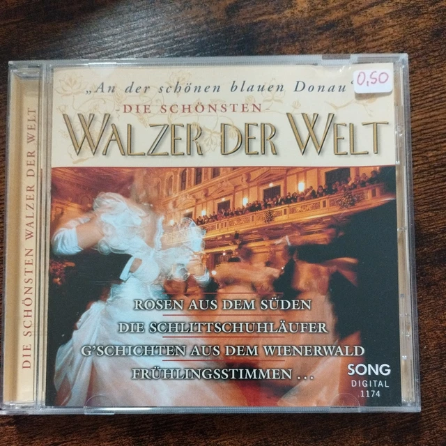 DIE SCHÖNSTEN WALZER der Welt (An der schönen blauen Donau... | CD ...
