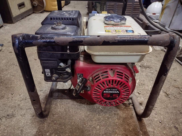 HONDA GX160 2.7KVA Generator 110v and 240v *LITTLE USE* £300.00 ...