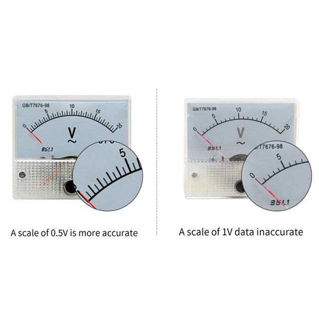 UPGRADE MANUAL AC Voltmeter Analog Voltmeter 85L1V Pointer Panel Meter ...