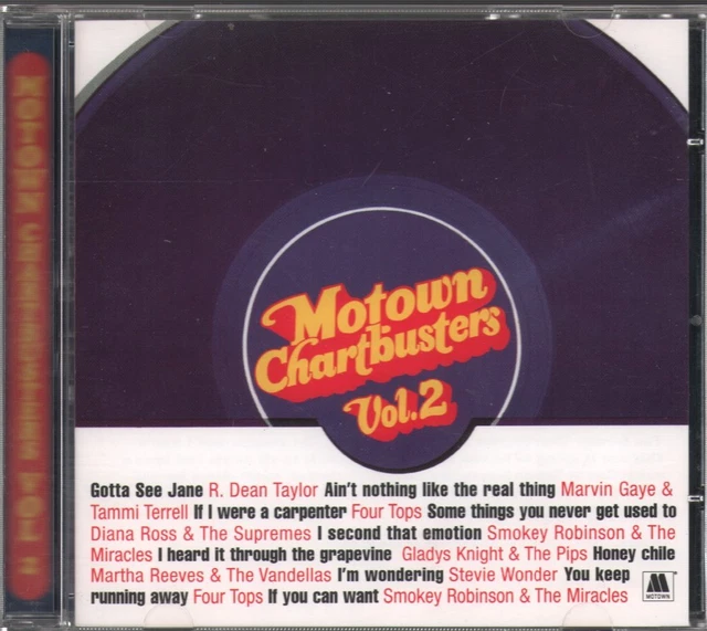 VARIOUS ARTISTS MOTOWN Chartbusters Vol.2 CD Europe Motown 1997 5541452 ...