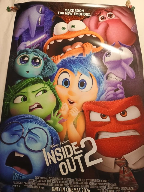 INSIDE OUT 2 Disney - Pixar Official Cinema Quad Poster £15.00 ...