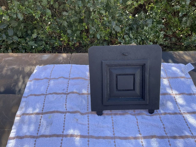 Cast Iron Fireplace Draft Plate Damper Plate £3500 Picclick Uk