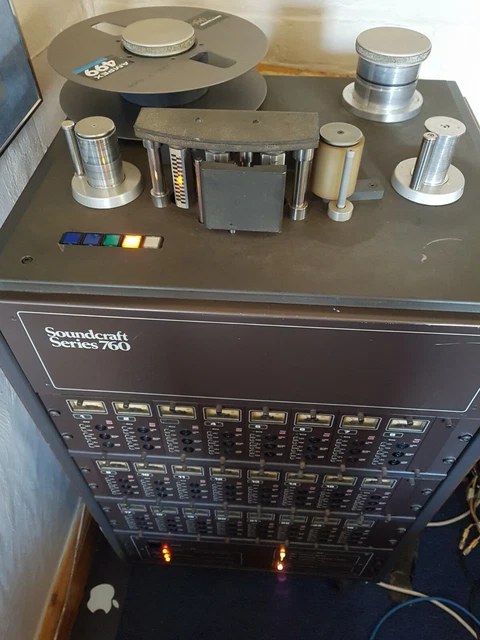 VINTAGE SOUNDCRAFT 760 2 Inch 24 Track Reel To Reel Tape Recorder ...