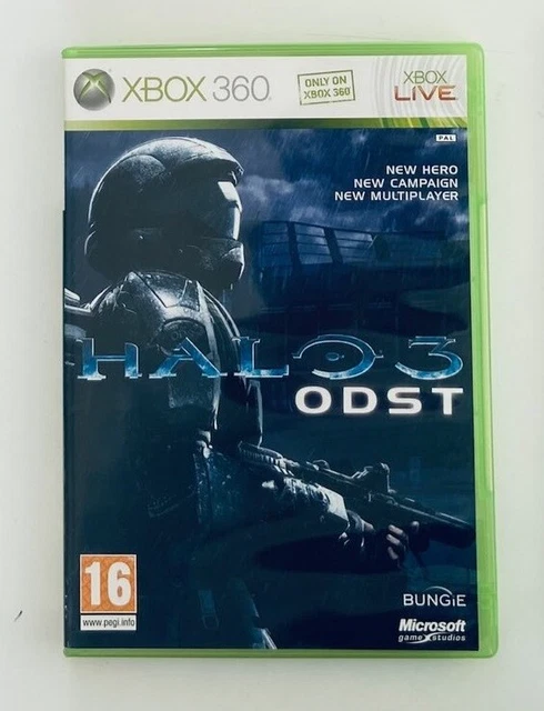HALO 3 ODST - Microsoft Xbox 360 Action Adventure Shooter Video Game ...