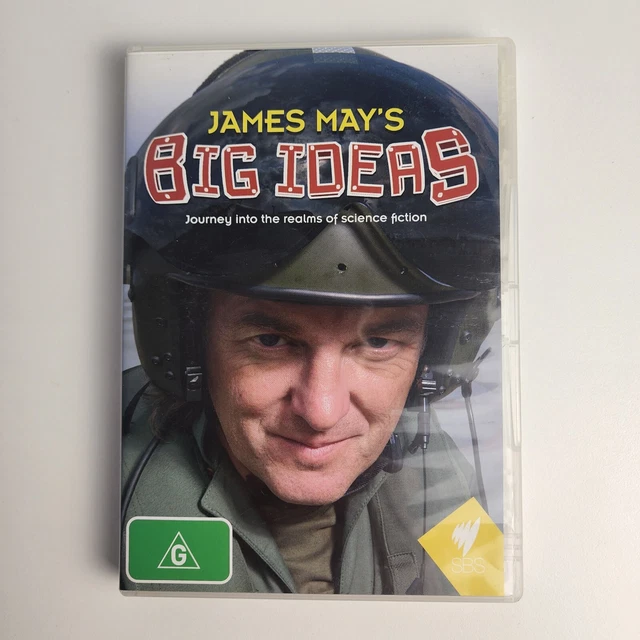 JAMES MAY'S BIG Ideas DVD 2008 SBS Journey into the realms of science ...