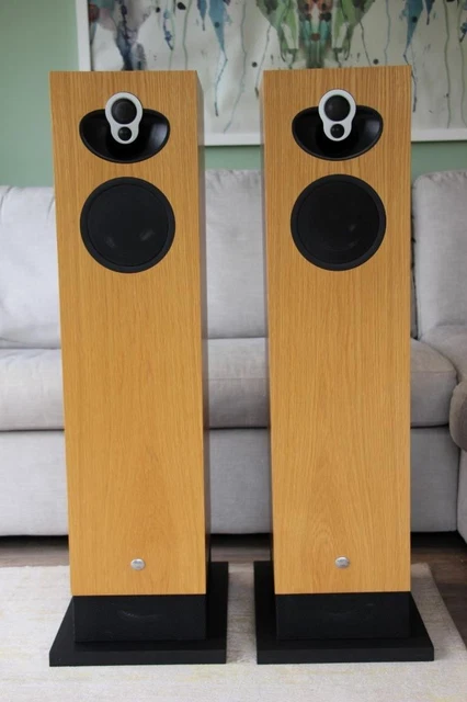 LINN MAJIK ISOBARIK Oak speakers, Good Condition from Krescendo HiFi £1,399.00 - PicClick UK